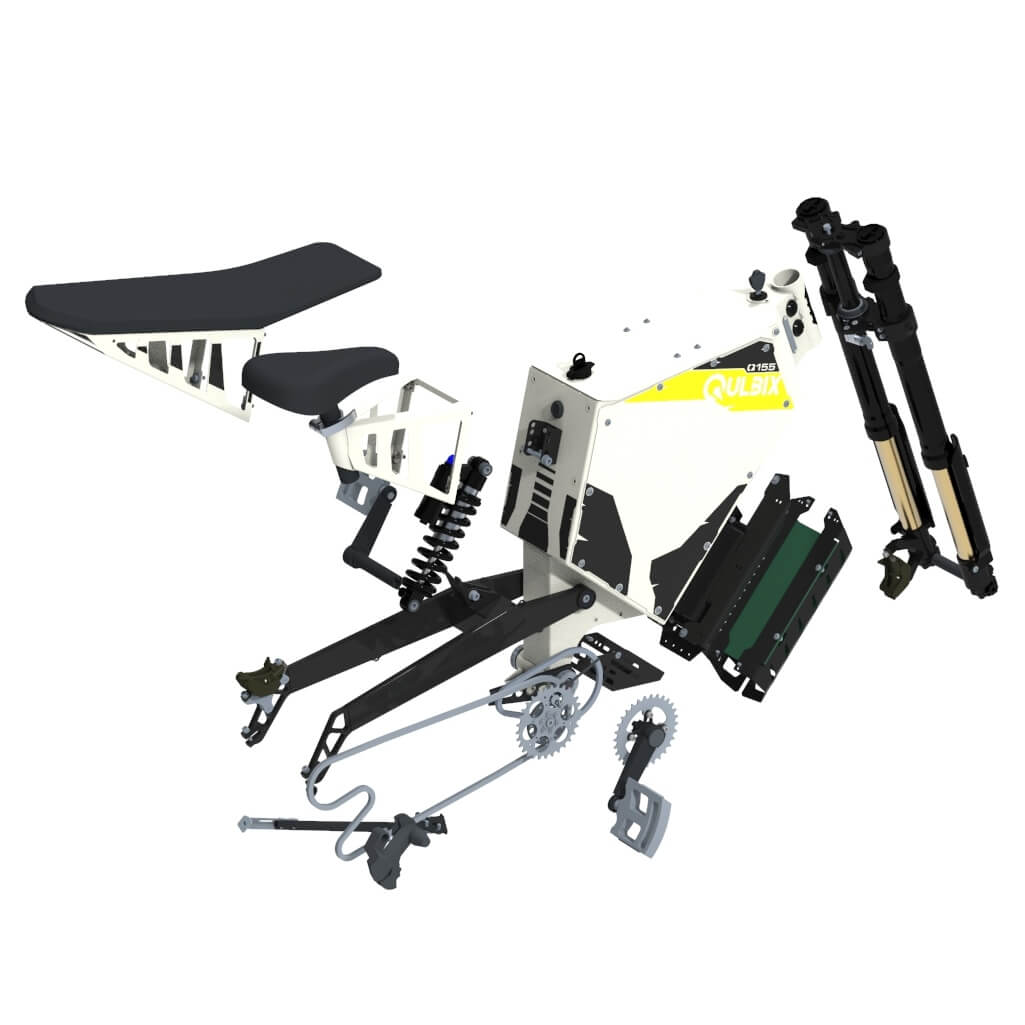 Qulbix | High-Performance Electric Bikes & E-Moto Frame Kits